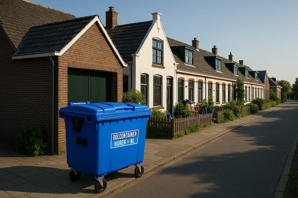 5 Voordelen van een rolcontainer voor uw bedrijfsafval